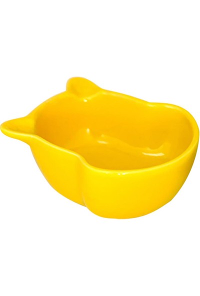Kesoto Küçük Seramik Kase Pet Hamster Tavşan Köşe Besleyici Besleme Kase Çanak Sarı (Yurt Dışından) Kesoto Küçük Seramik Kase Pet Hamster Tavşan Köşe Besleyici Besleme Kase Çanak Sarı (Yurt Dışından)
