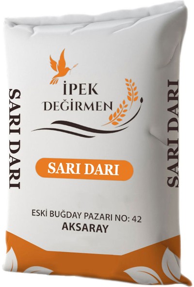 Ipek Değirmen Sarı Darı Muhabbet Kuşu Yemi Sade Tozsuz 10 kg