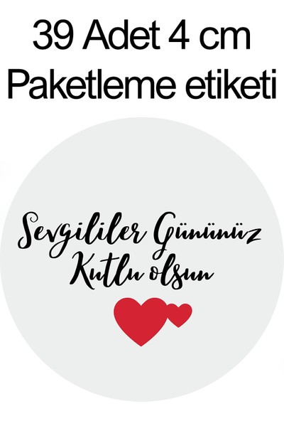 cokindirimli Sevgililer Günü Sticker Paketleme Etiketi cokindirimli Sevgililer Günü Sticker Paketleme Etiketi