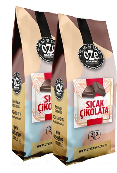 Oze Sıcak Çikolata Tozu 250 gr x 2
