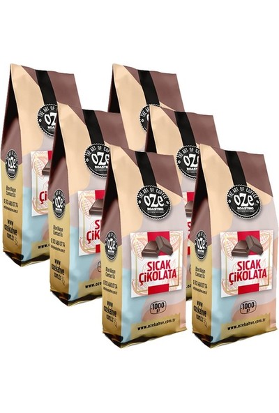 Oze Sıcak Çikolata Tozu 1000 gr x 6