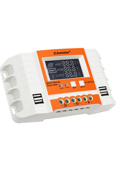 OEM Amistar GFK-1012 12V-24V 10AH Digital Otomatik Solar Şarj Regülatörü OEM Amistar GFK-1012 12V-24V 10AH Digital Otomatik Solar Şarj Regülatörü