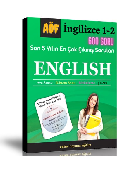 Aöf Ingilizce 1-2 (Çıkmış ve Çıkacak Sorular)