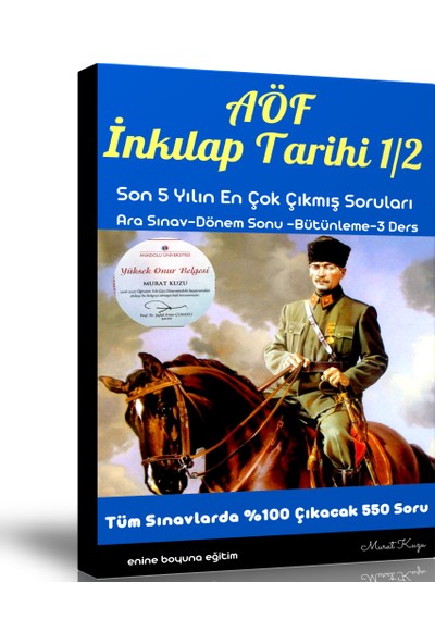 Aöf Inkılap Tarihi 1-2 (Çıkmış ve Çıkacak Sorular)