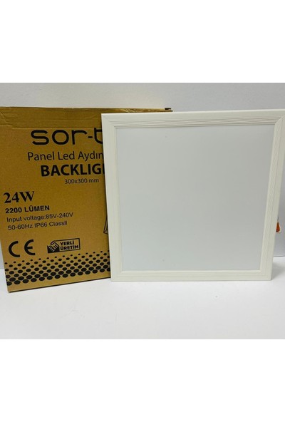 Sortick Ht Marketim 30*30 Panel LED 24 W 2200 Lümen