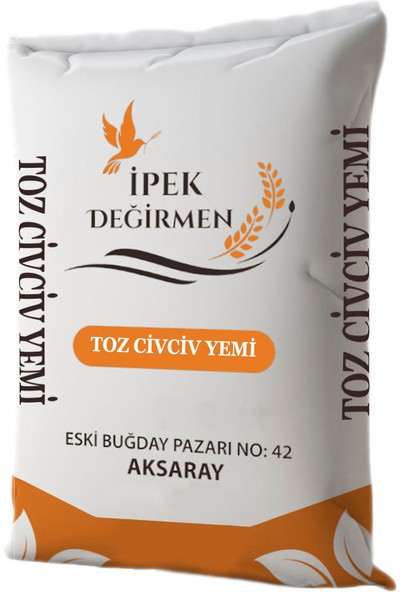 Ipek Değirmen Yağlı Toz Civciv Yemi Tavuk Ördek Hindi 3 kg