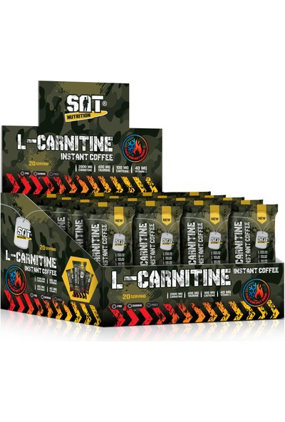 Sat Nutrition L-Carnitine Instant Coffee 20X7 Gr.