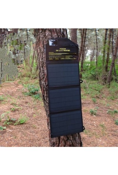 GMTS Güneş Enerjili 21W Taşınabilir Şarj Aleti