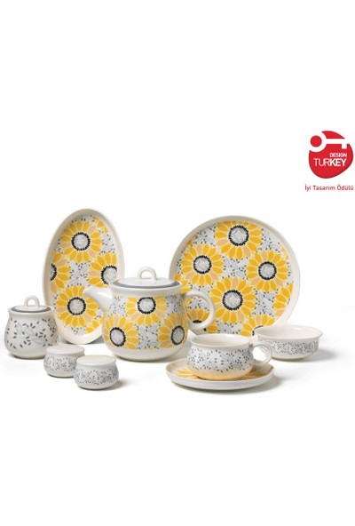 Korkmaz Aşiyan Collection 6 Kişilik 30 Parça Kahvaltı Takımı Korkmaz Aşiyan Collection 6 Kişilik 30 Parça Kahvaltı Takımı