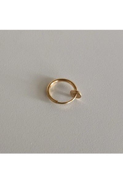 Takıconcept Burun - Dudak - Kulak Eklem Sahte Yaylı Sıkıştırmalı Piercing