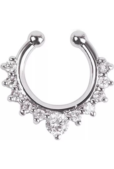 Takıconcept Deliksiz Fake Sahte Piercing Septum Takıconcept Deliksiz Fake Sahte Piercing Septum