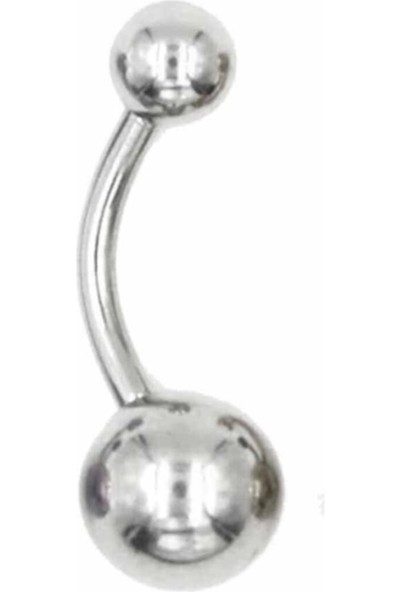 Takıconcept Cerrahi Çelik Göbek Piercing Gümüş Rengi Düz Taşsız Model Takıconcept Cerrahi Çelik Göbek Piercing Gümüş Rengi Düz Taşsız Model