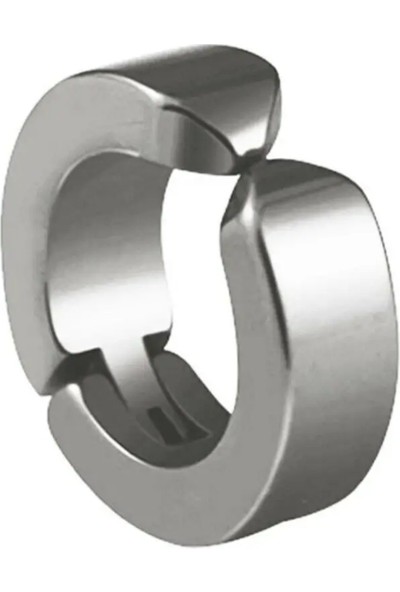 Takıconcept Deliksiz Sıkıştırmalı Titanyum Çelik Erkek Küpe Kıskaçlı Yaylı Gümüş Takıconcept Deliksiz Sıkıştırmalı Titanyum Çelik Erkek Küpe Kıskaçlı Yaylı Gümüş