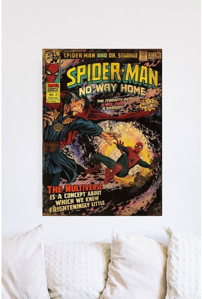 Obea Marvel Spider Man Multiverse Poster Çerçevesiz Tablo 33CM x 48CM Obea Marvel Spider Man Multiverse Poster Çerçevesiz Tablo 33CM x 48CM