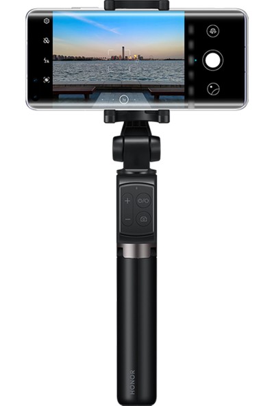 Honor Pro Tripod Selfie Çubuğu Taşınabilir Kablosuz Bt3.0 (Yurt Dışından)
