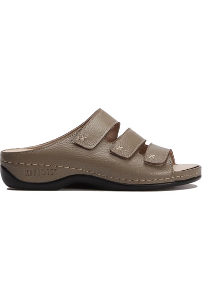 Kifidis KA1007 Kifidis Anatomik Kadın Deri Terlik 36-41