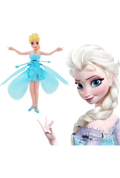 Frozen Elsa Elsa Uçan Peri Hareket Sensörlü