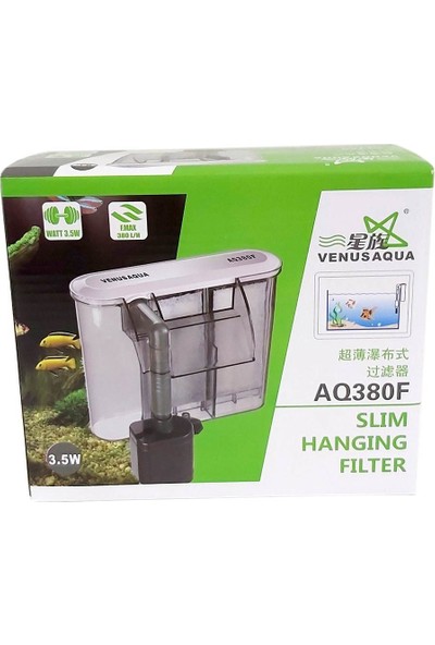 Venusaqua AQ380 Venusaqua Akvaryum Şelale Filitre 380 Lt