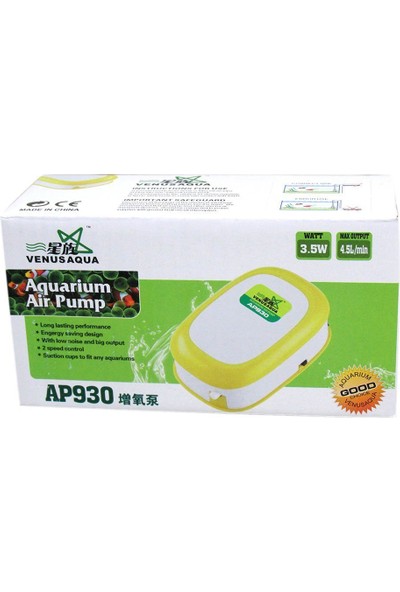 Venusaqua AP-930 Tek Çıkışlı Hava Motoru