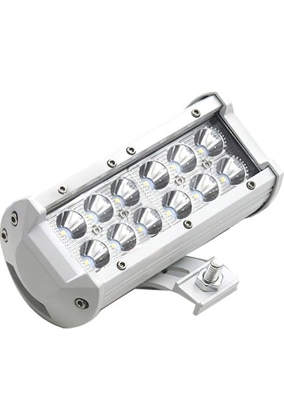 Carub Off Road Projektör Lamba Beyaz 12 LED 12-24 Volt 1 Adet Carub Off Road Projektör Lamba Beyaz 12 LED 12-24 Volt 1 Adet