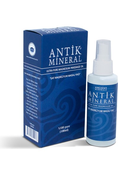 Antik Mineral Saf Magnezyum Masaj Yağı