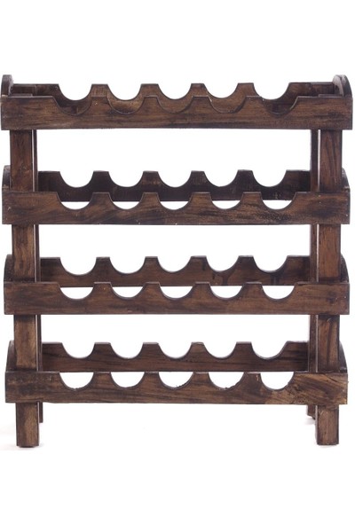 Galeriist 4 Katlı Ahşap Şaraplık