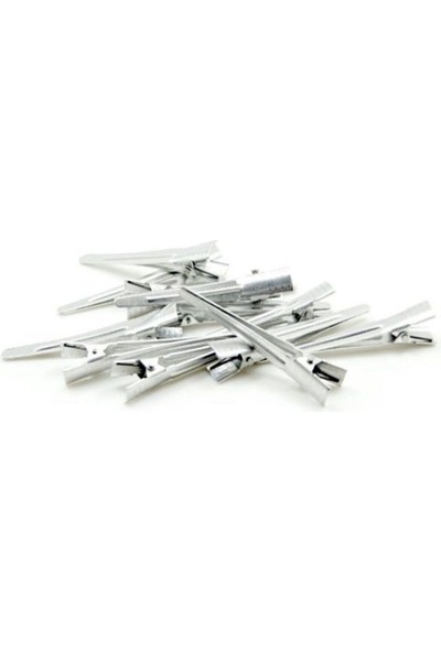 Croc 12lı Alüminyum Saç Pensi - Kuaför Pensi Croc 12lı Alüminyum Saç Pensi - Kuaför Pensi