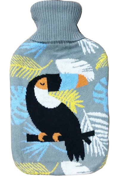 Ksmart K-3491 Sıcak Su Torbası Kazaklı Gri Ksmart K-3491 Sıcak Su Torbası Kazaklı Gri