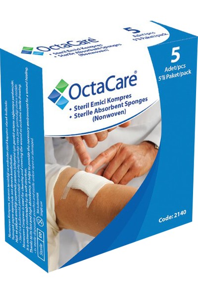 Octacare Steril Emici Gaz Bezi 10 Cm X 10 Cm 20'Li