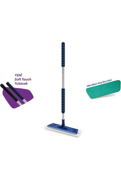 Silva Islak Teleskopik Mop Set Silva Islak Teleskopik Mop Set
