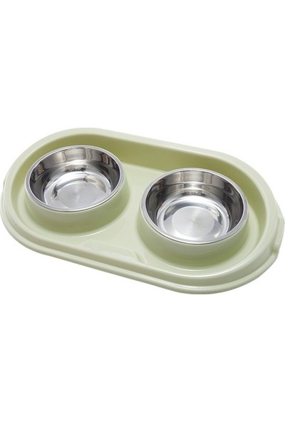 Ozcmax Mikopet Plate Mama Su Kabı-Yeşil- Ozcmax Mikopet Plate Mama Su Kabı-Yeşil-