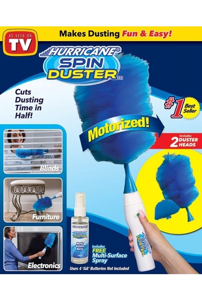Bernam Spin Duster Kablosuz Toz Alıcı Bernam Spin Duster Kablosuz Toz Alıcı
