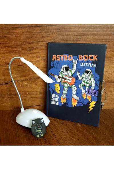 Çilek Home Çilekhome Uzay Kilitli Hatıra ve Günlük Defteri- LED Işıklı Masa Lambası-Kedi Silgi LED103 Çilek Home Çilekhome Uzay Kilitli Hatıra ve Günlük Defteri- LED Işıklı Masa Lambası-Kedi Silgi LED103