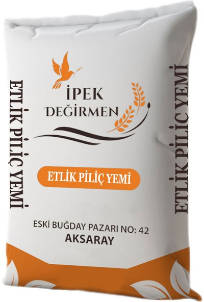 Ipek Değirmen Vitaminli Hızlı Büyüten Etlik Piliç Yemi 5 kg Ipek Değirmen Vitaminli Hızlı Büyüten Etlik Piliç Yemi 5 kg