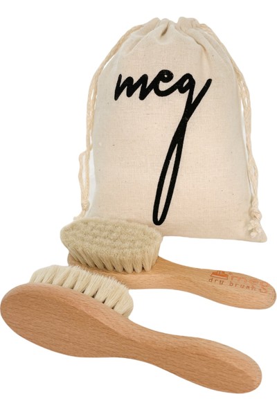 Meg Keçi Kılı Yumuşak Doğal Bebek Tarağı Meg Keçi Kılı Yumuşak Doğal Bebek Tarağı