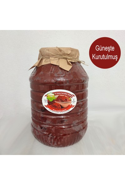 Amanos Çiftlik Şarküteri Güneşte Kurutulmuş Ev Yapımı Tatlı Biber Salçası 5 kg