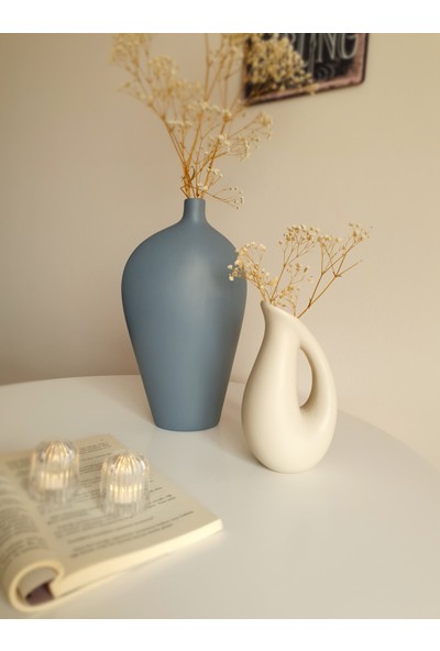 Panoramas Home Seramik Vazo Ikili Set
