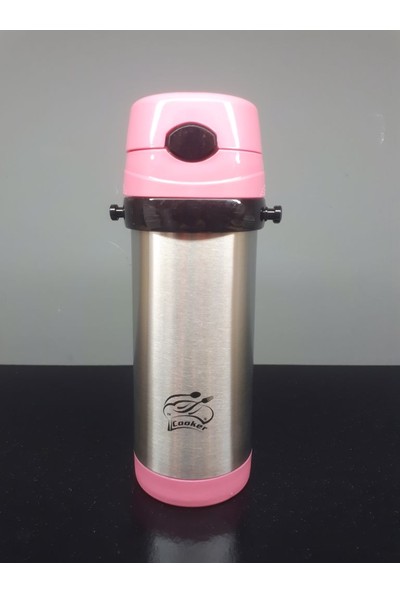 Cooker Pipetli Çelik Termos Matara 500 ml Cooker Pipetli Çelik Termos Matara 500 ml