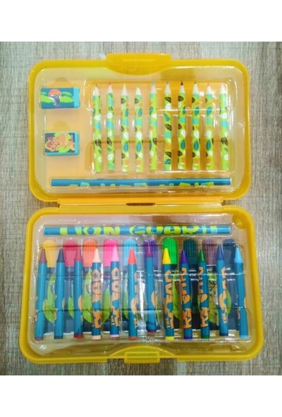 Disney 3'lü Aslan Koruyucu Boyama Seti