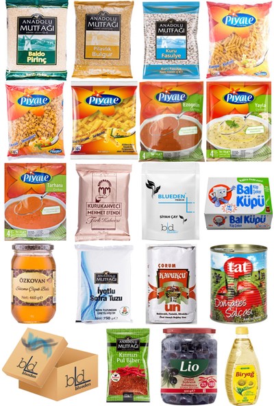 Blueden Gıda Paketi 19'lu NO:152