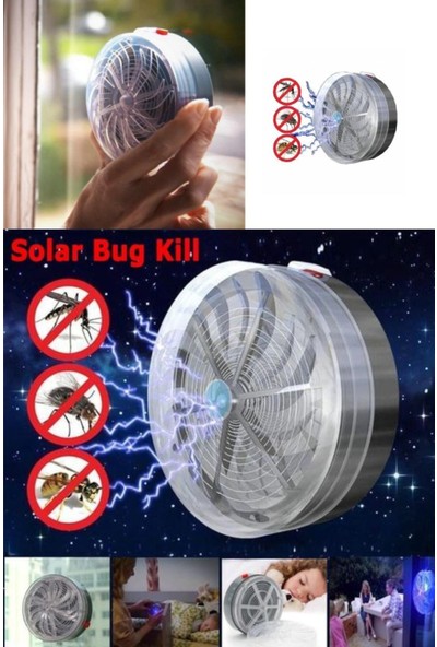 Epazzar Güneş Enerjili Solar Vantuzlu Sinek Kıran Sivrisinek Kovucu Cihaz Epazzar Güneş Enerjili Solar Vantuzlu Sinek Kıran Sivrisinek Kovucu Cihaz