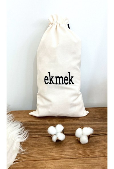 Atölye No 35 Essentials Krem Nakışlı Ekmek Kesesi Atölye No 35 Essentials Krem Nakışlı Ekmek Kesesi