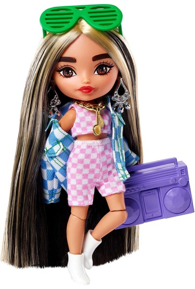 Barbie Extra Mini Bebekler Renkli Saçlı Barbie Extra Minis Barbie Extra Mini Bebekler Renkli Saçlı Barbie Extra Minis