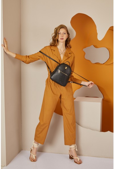 Pierre Cardin Siyah Kadın Sırt Çantası 05PO22Y1541-F S