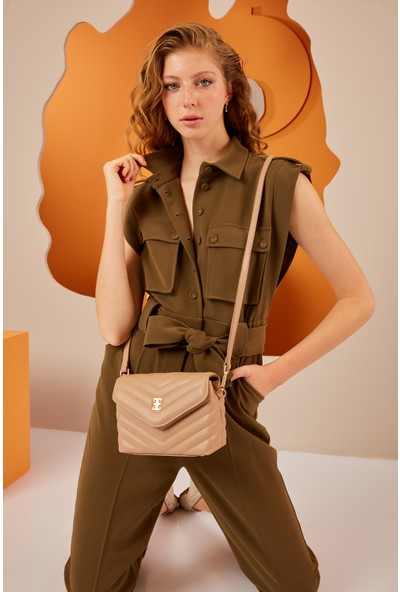 Pierre Cardin Toprak Kadın El Çantası 05PO22Y1603LSAV Tp