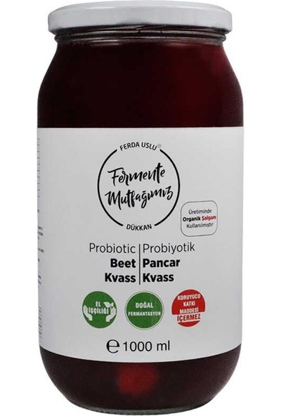 Fermente Mutfağım Probiyotik Pancar Kvass 1000 ml