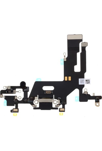 Nokta Teknik iPhone 11 Şarj Soketi Mikrofon Filmi Flex Orijinal - Siyah Nokta Teknik iPhone 11 Şarj Soketi Mikrofon Filmi Flex Orijinal - Siyah