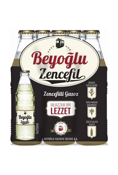Beyoğlu Zencefilli Gazoz 12'li