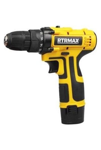 Rtrmax RTM332 Çift Akülü Matkap 10MM 1.5A 12 V