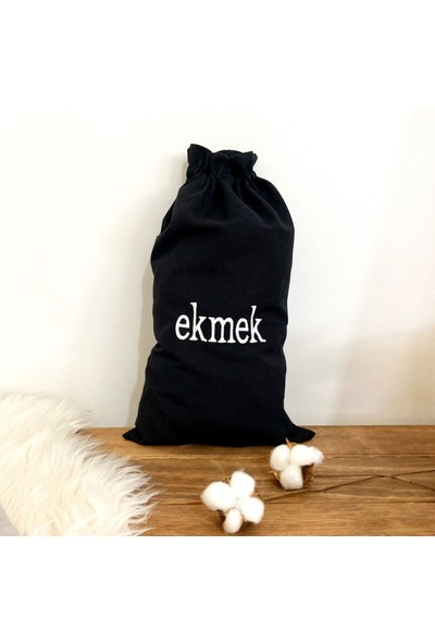 Atölye No 35 Essentials Siyah Nakışlı Ekmek Kesesi Atölye No 35 Essentials Siyah Nakışlı Ekmek Kesesi